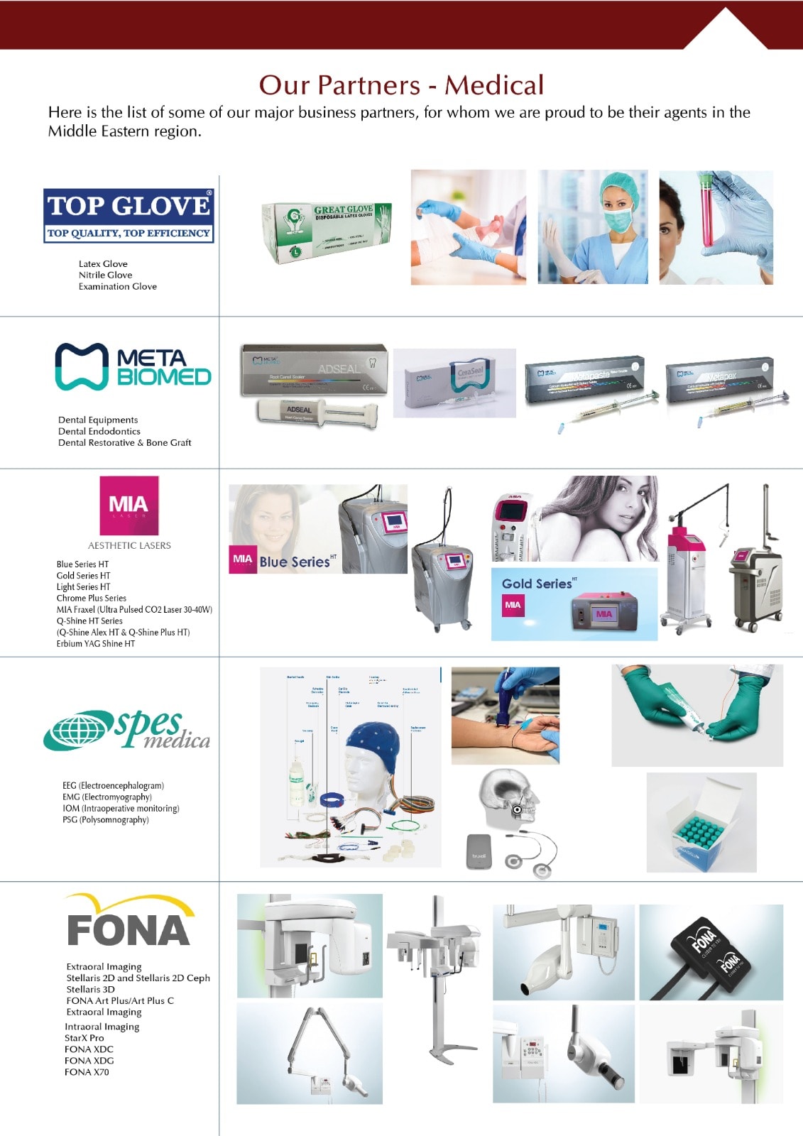 Products - Vital Medical Trading